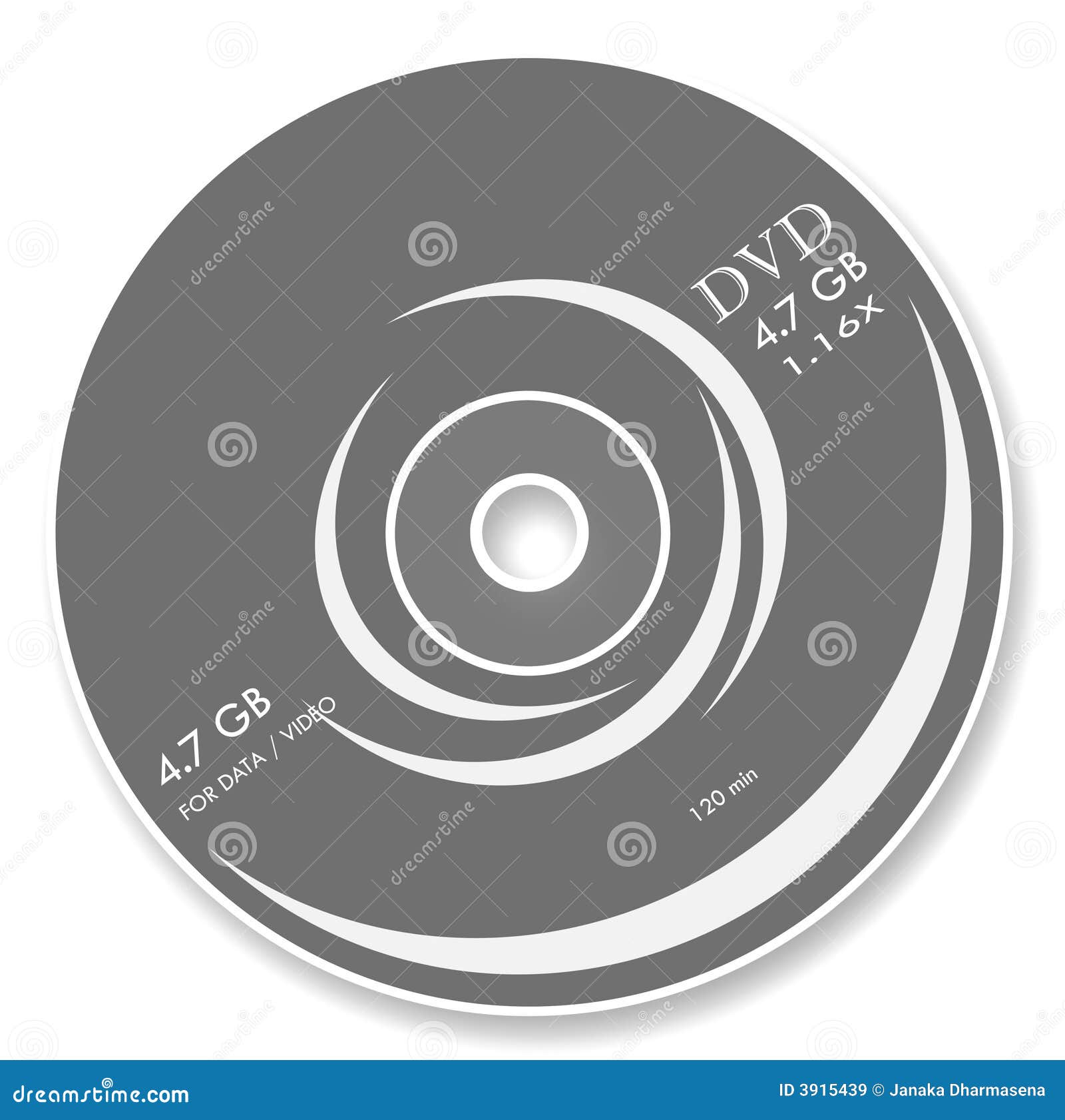 DVD stock illustration. Illustration of business, powder - 3915439