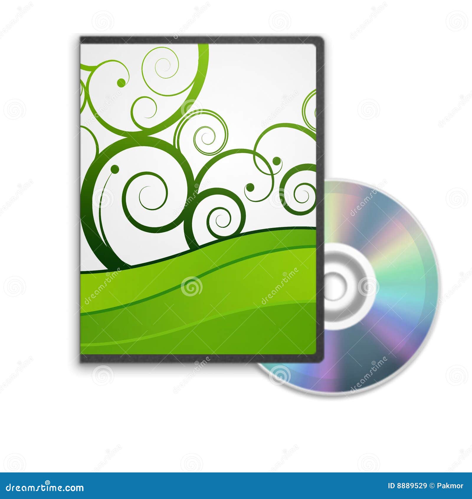 DVD Box stock illustration. Illustration of dvds, computers - 8889529