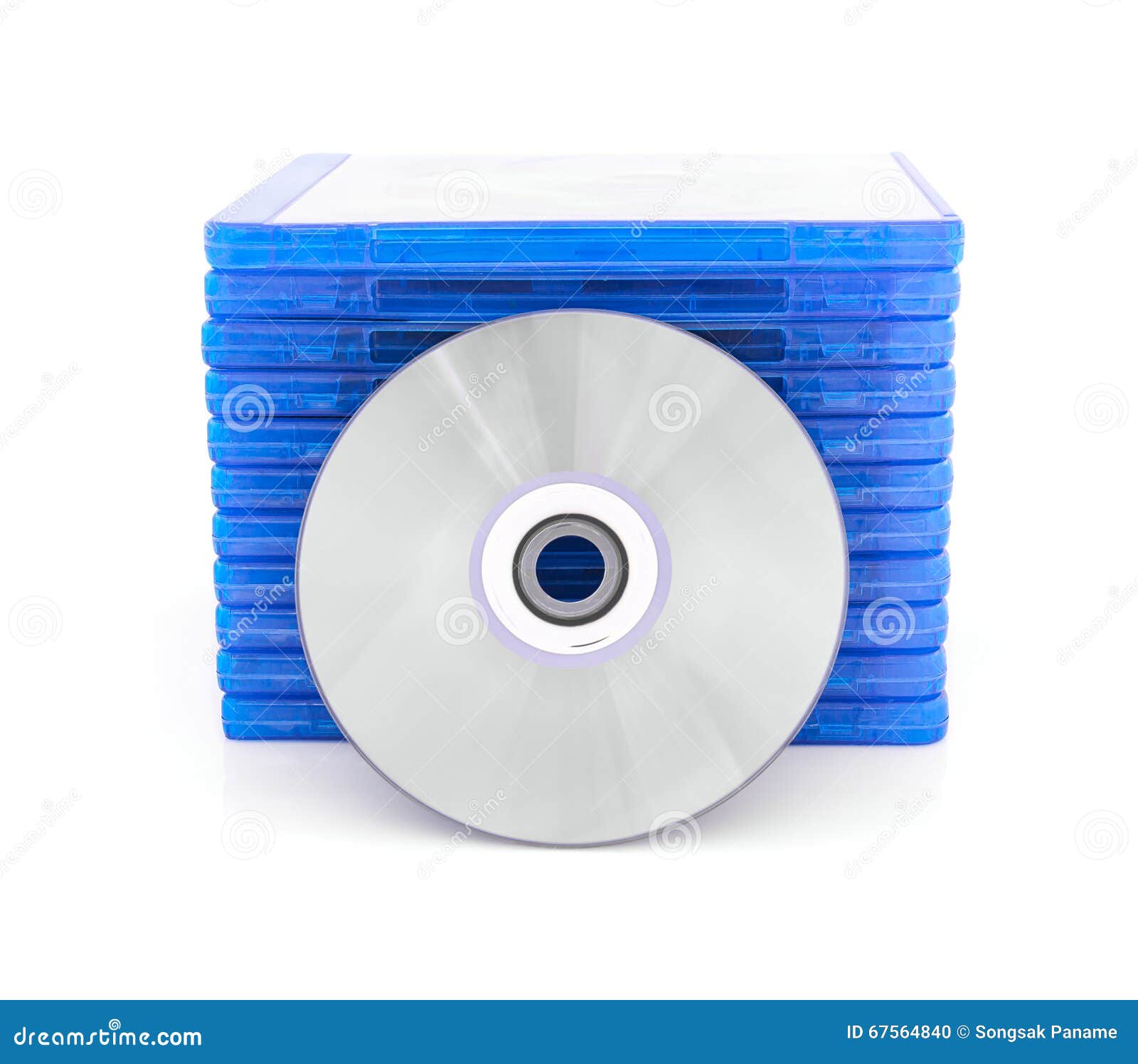 DVD box with disc stock photo. Image of layout, disc - 67564840