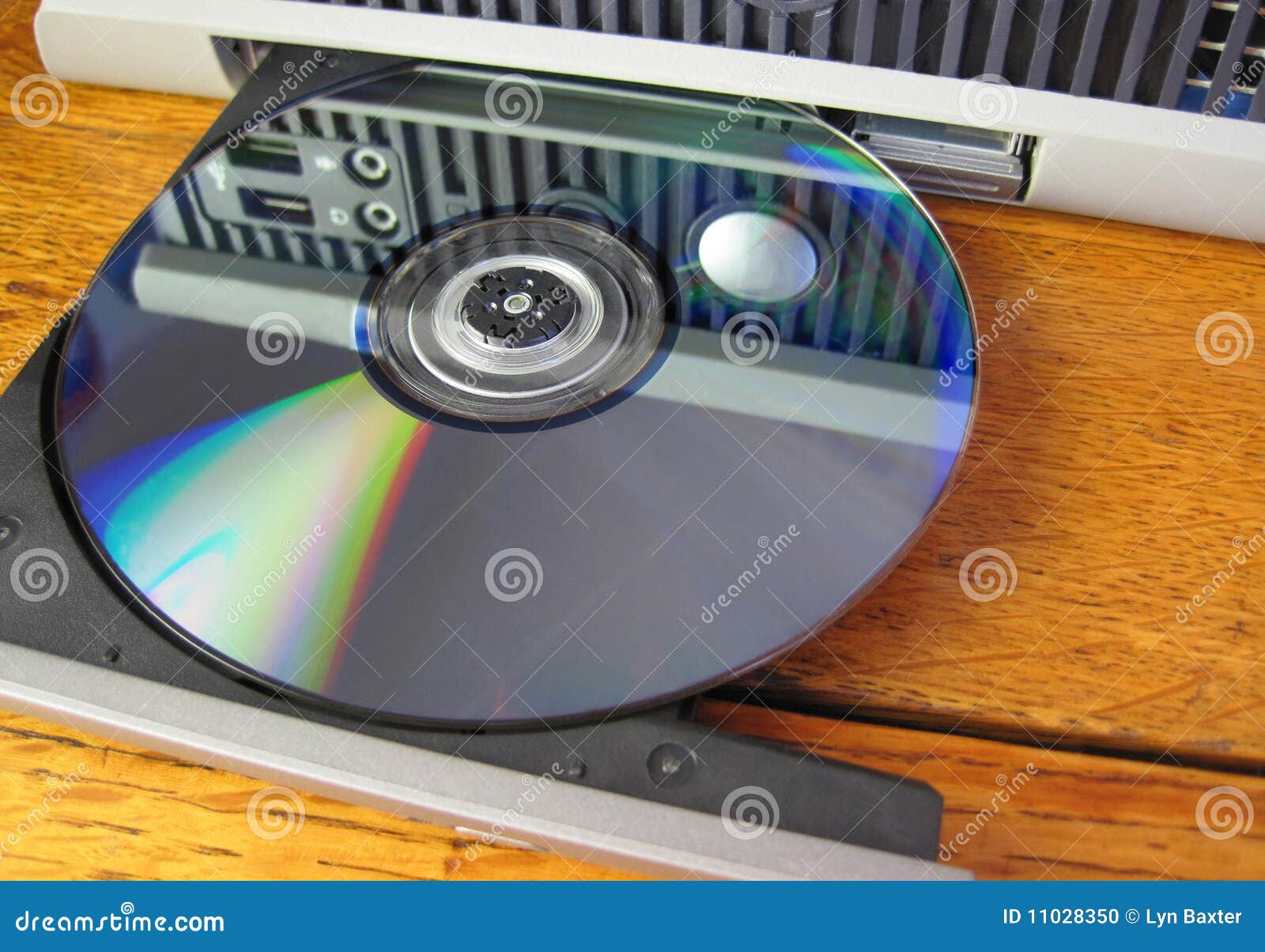 DVD or CD stock photo. Image of loading, player, disk - 11028350