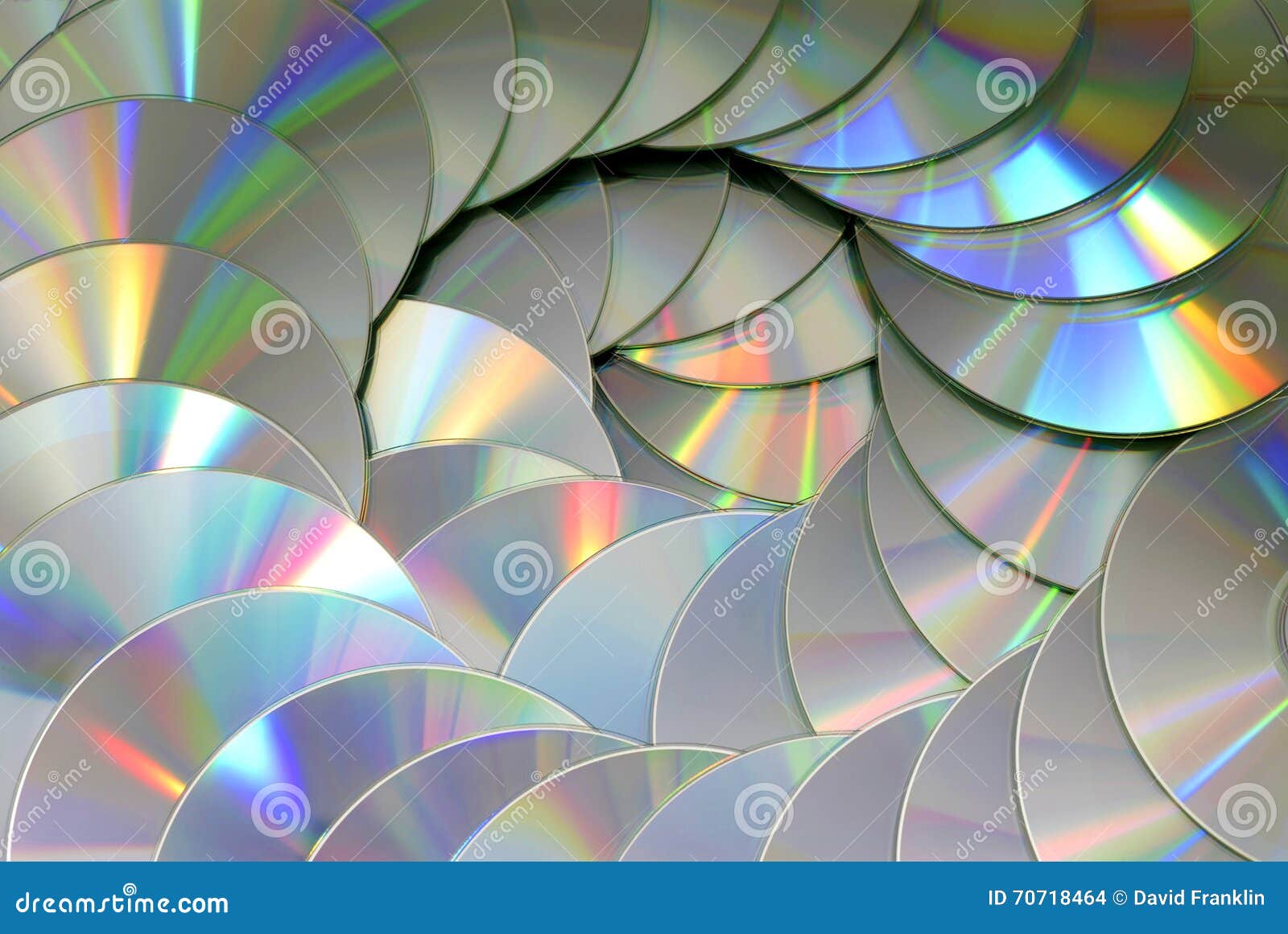 DVD CD Disc Pile Technology Background Texture Pattern Stock Photo ...