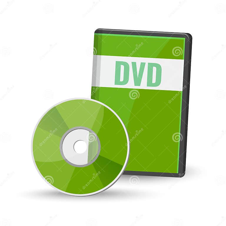 DVD Digital Video Disc Case for Storage, Versatile Optical Disc Stock ...