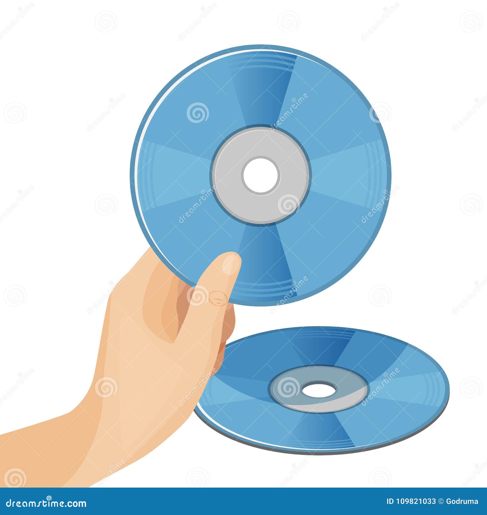 DVD Digital Video Disc or Versatile Optical Discs Storage Stock Vector ...