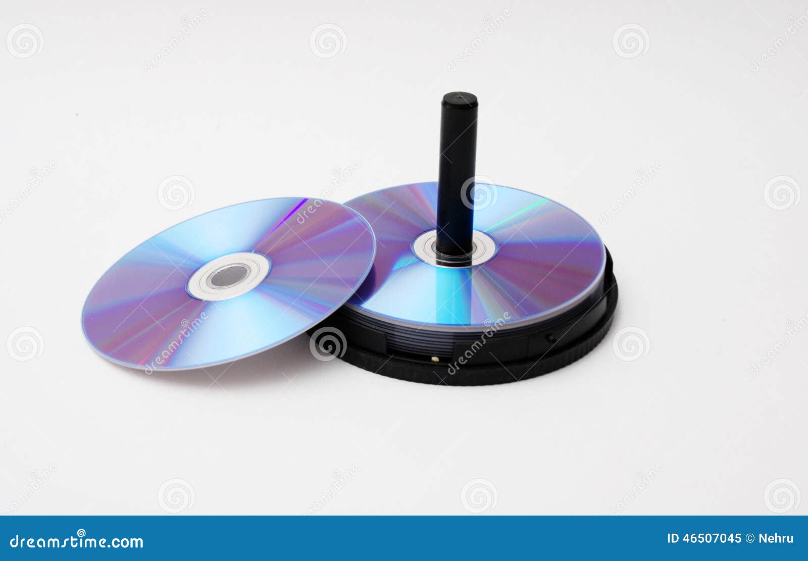 DVD disc stack stock image. Image of colorful, blank - 46507045