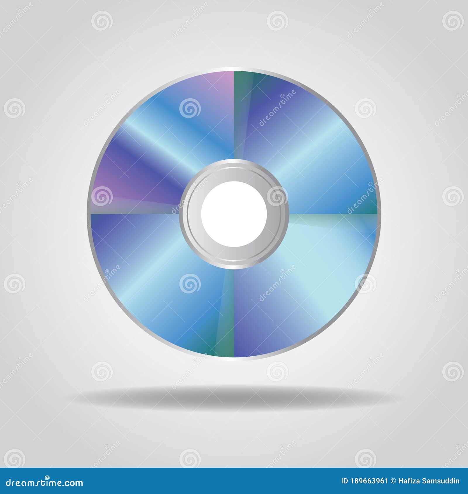Dvd Disc. Vector Illustration Decorative Design Stock Vector ...