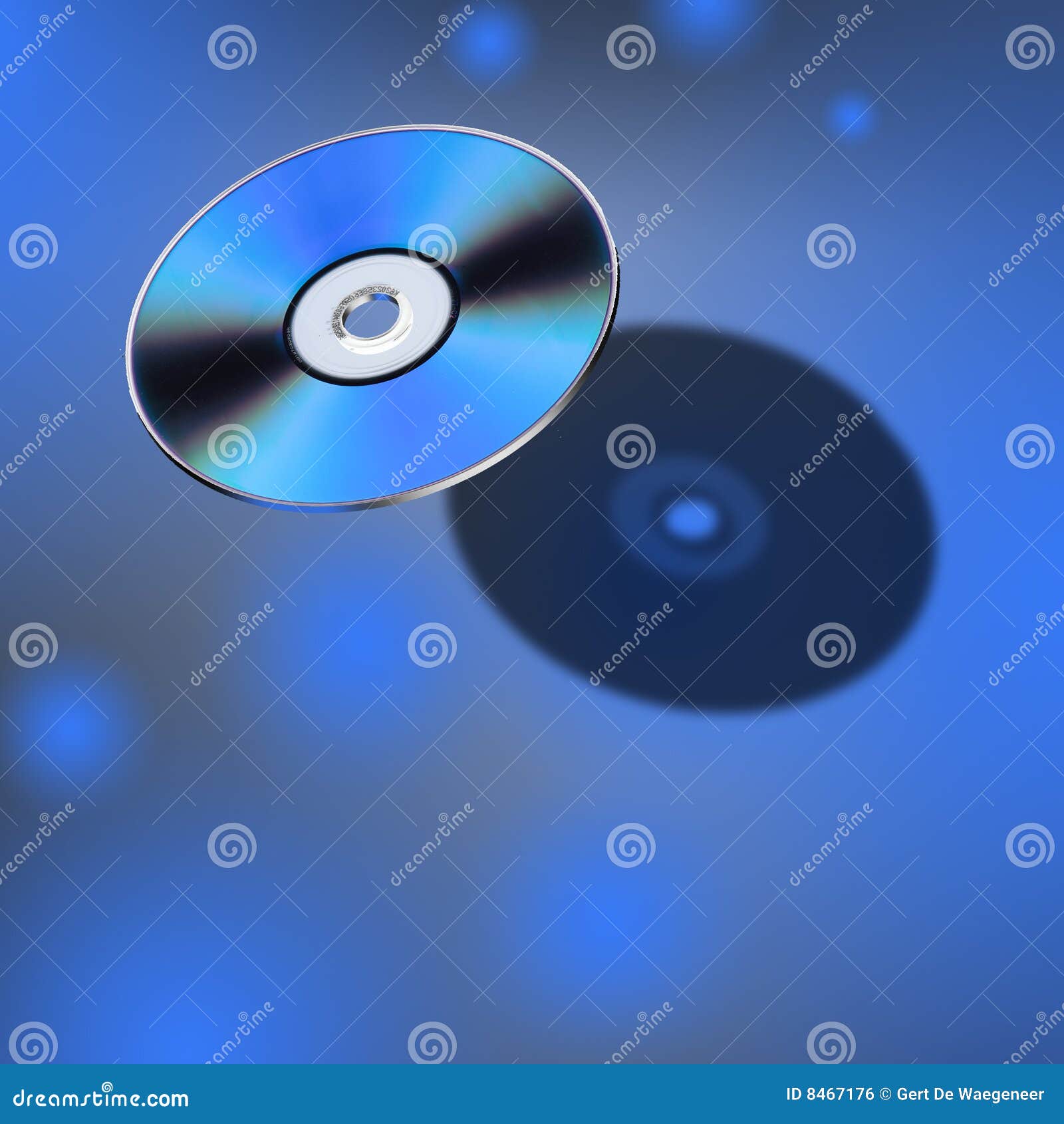 DVD Disk In 3D View Picture. Image: 8467176