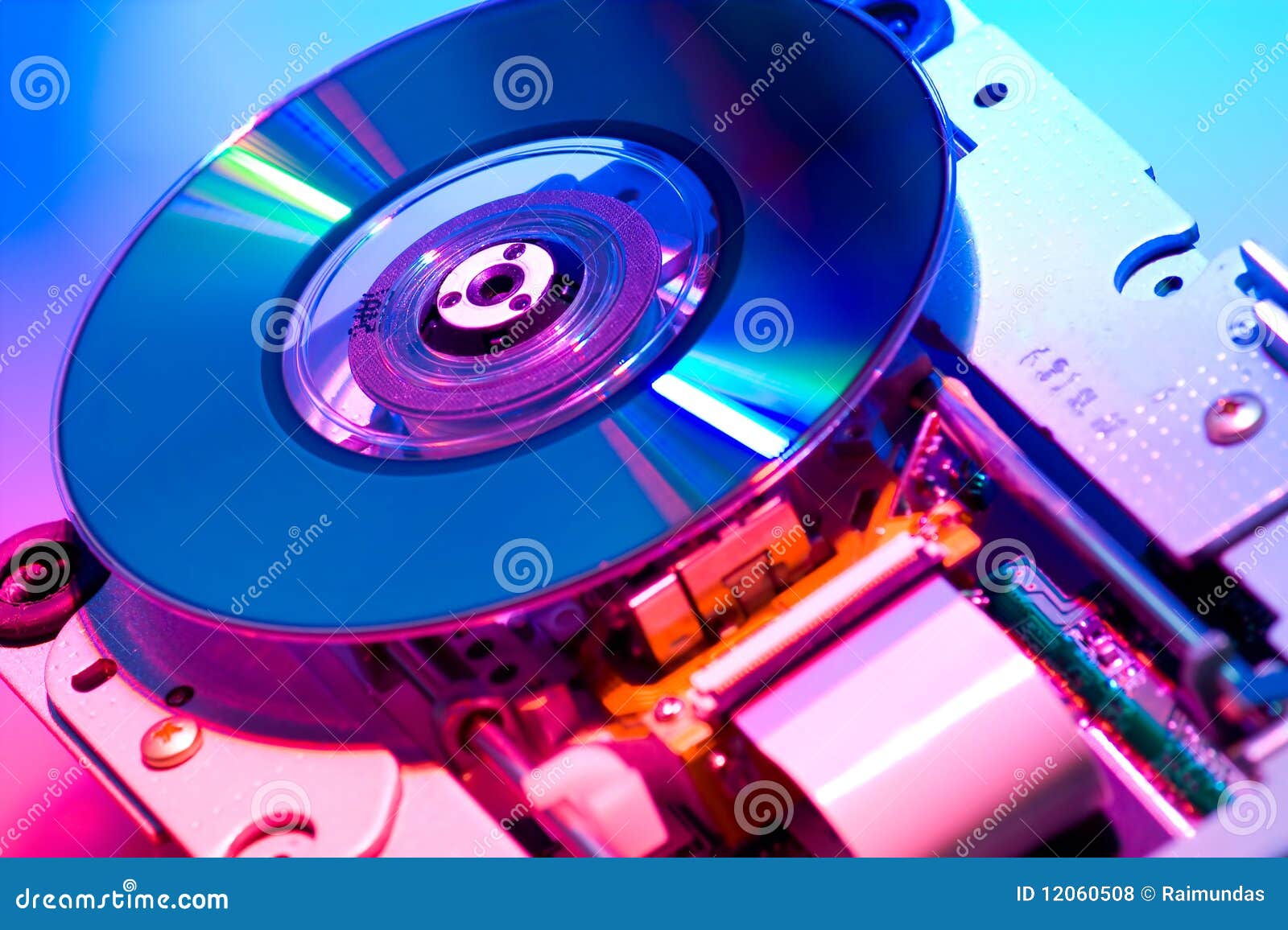 DVD loader stock photo. Image of electronics, dvdrom - 12060508
