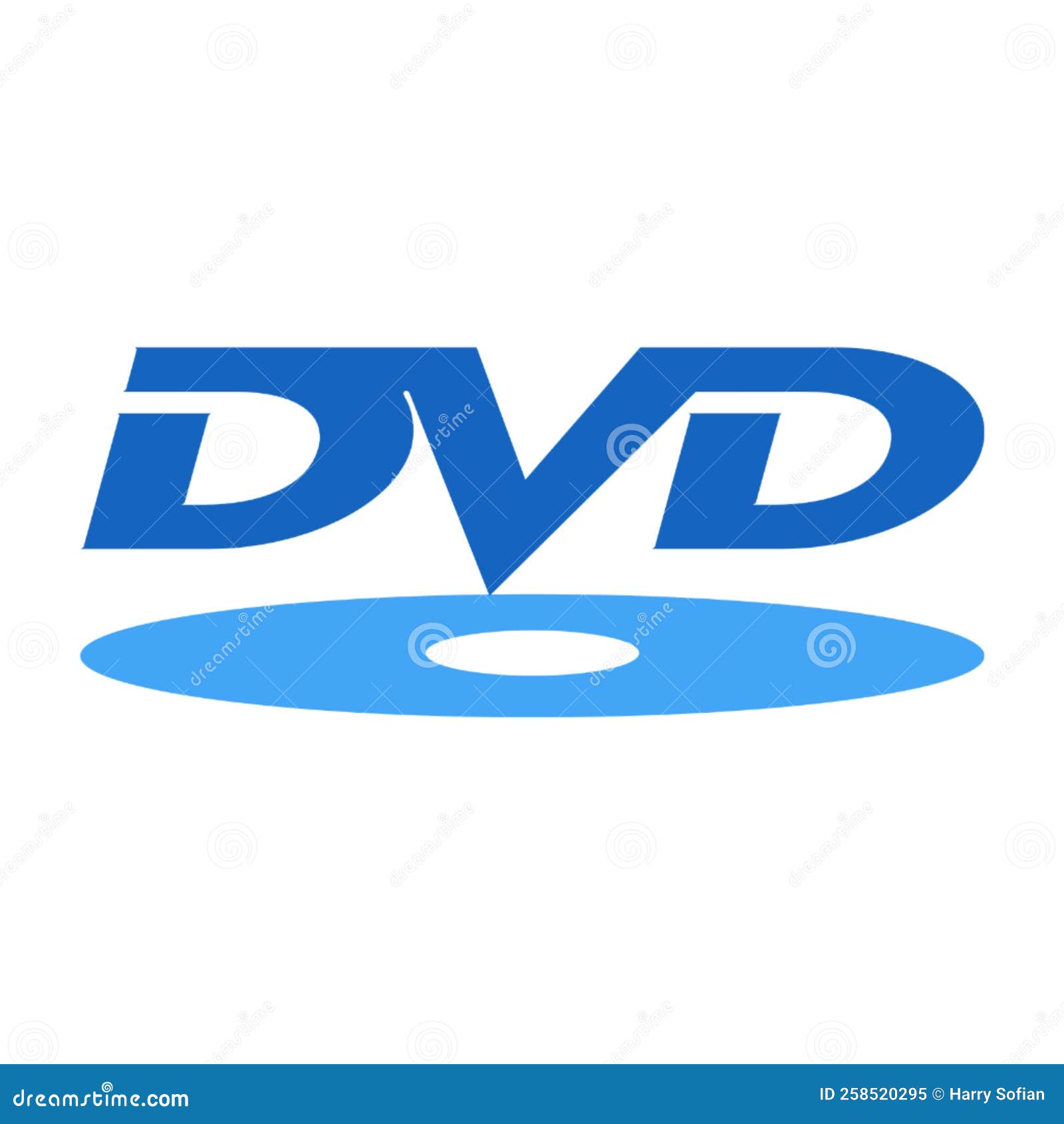 Dvd logo icon editorial image. Illustration of music - 258520295