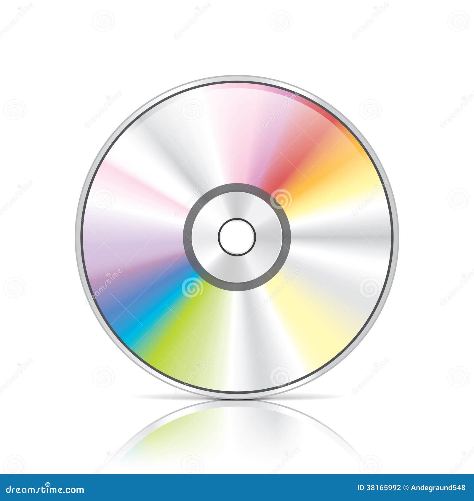 DVD Ou Illustration CD De Vecteur De Disque Illustration de Vecteur ...