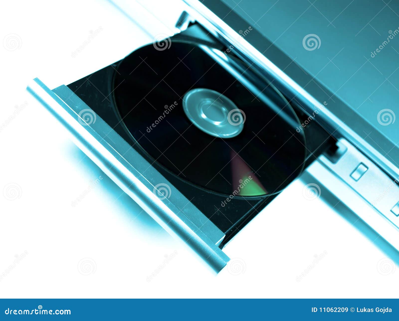 Dvd player stock image. Image of golden, music, player - 11062209
