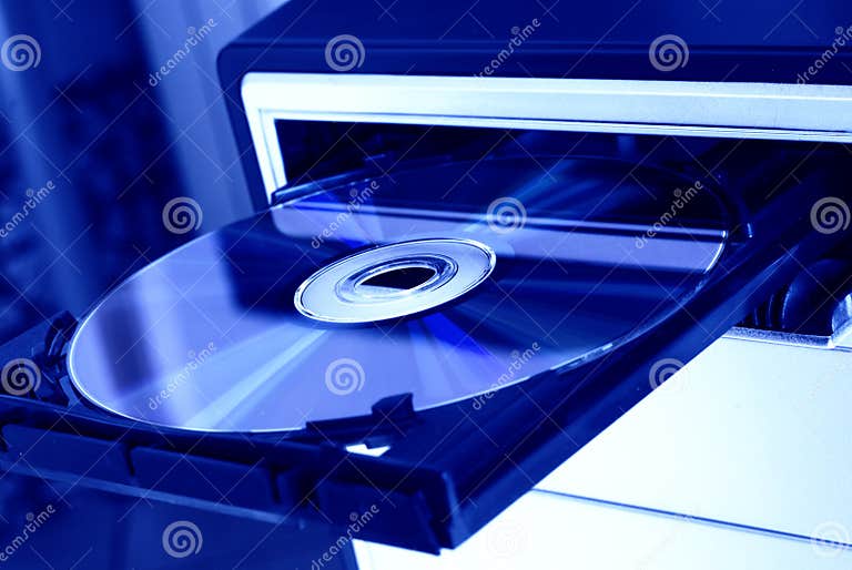 DVD Player stock image. Image of digital, movie, discs - 7921421