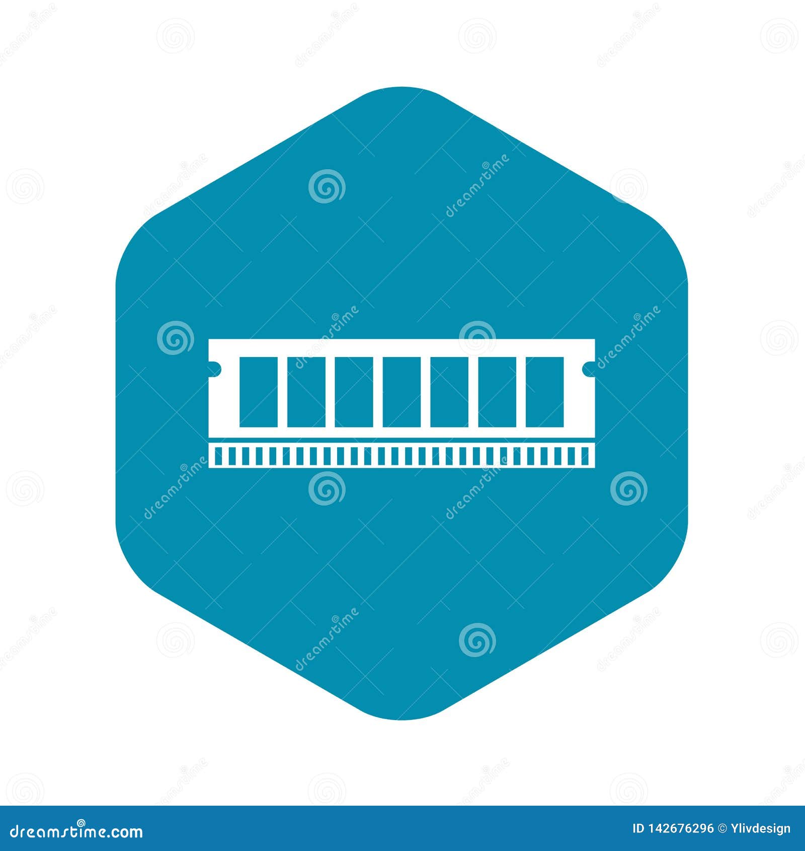 DVD RAM Module for the Personal Computer Icon Stock Vector ...