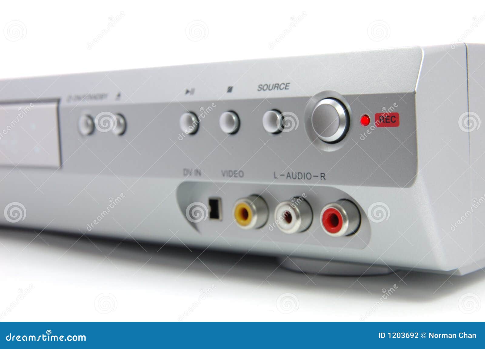 DVD Recorder stock photo. Image of electronics, isolated - 1203692