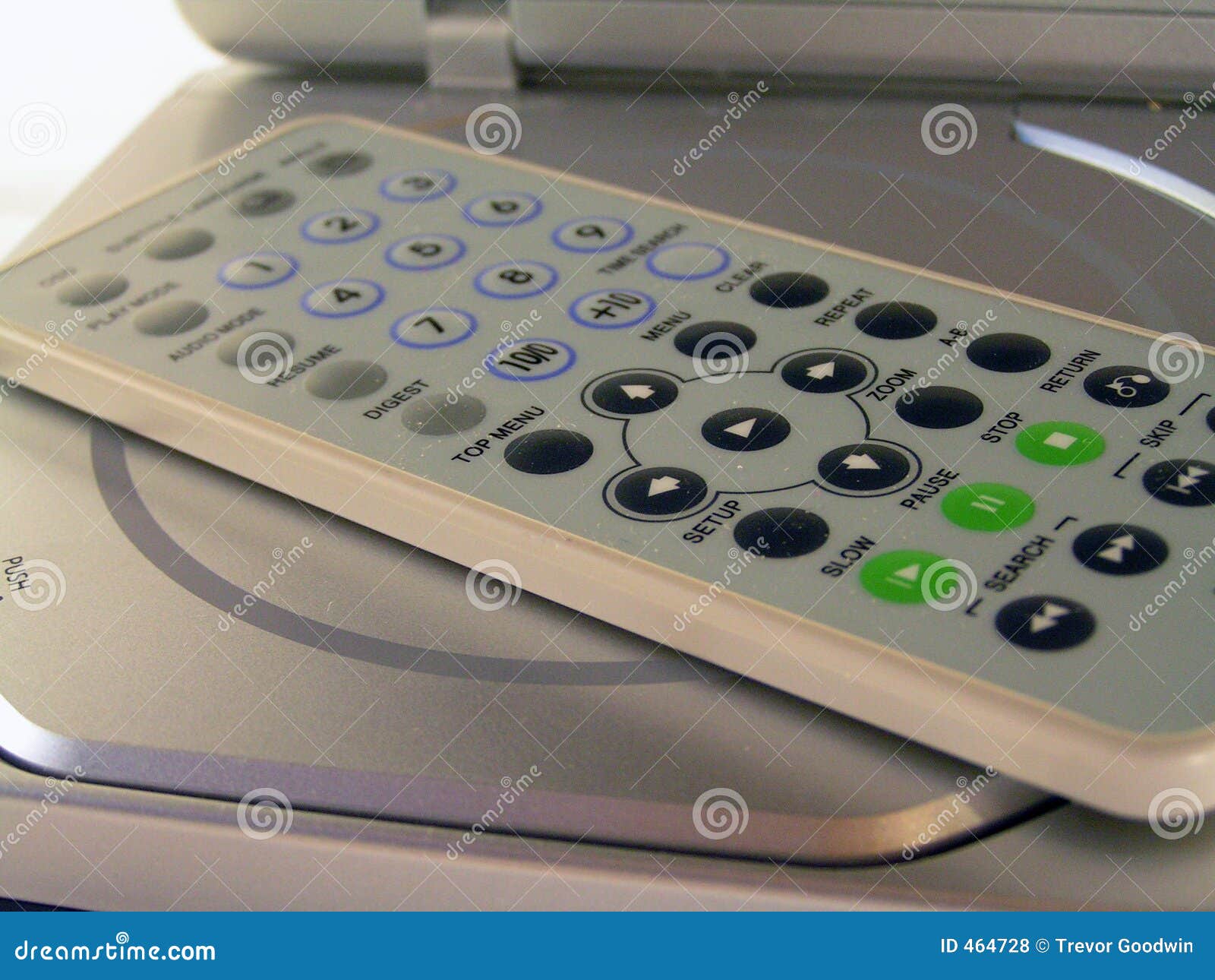 DVD Remote stock photo. Image of remote, small, video, stop - 464728