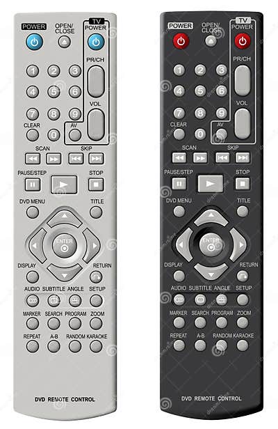 DVD remote control. stock vector. Illustration of infrared - 4270036