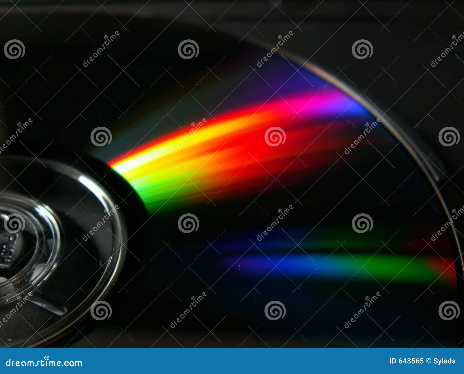 DVD ROM stock image. Image of design, disk, colorful, archive - 643565