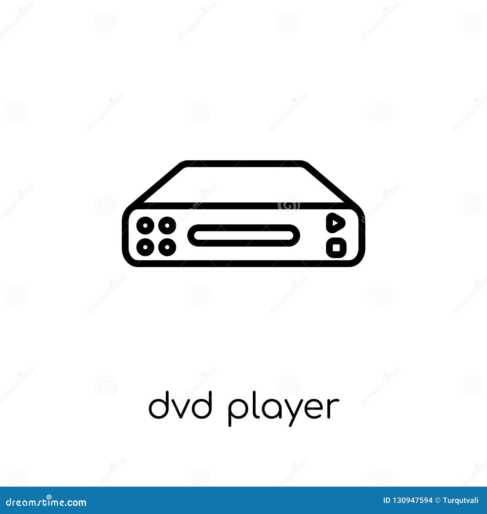 DVD-spelaresymbol vektor illustrationer. Illustration av horisontal ...