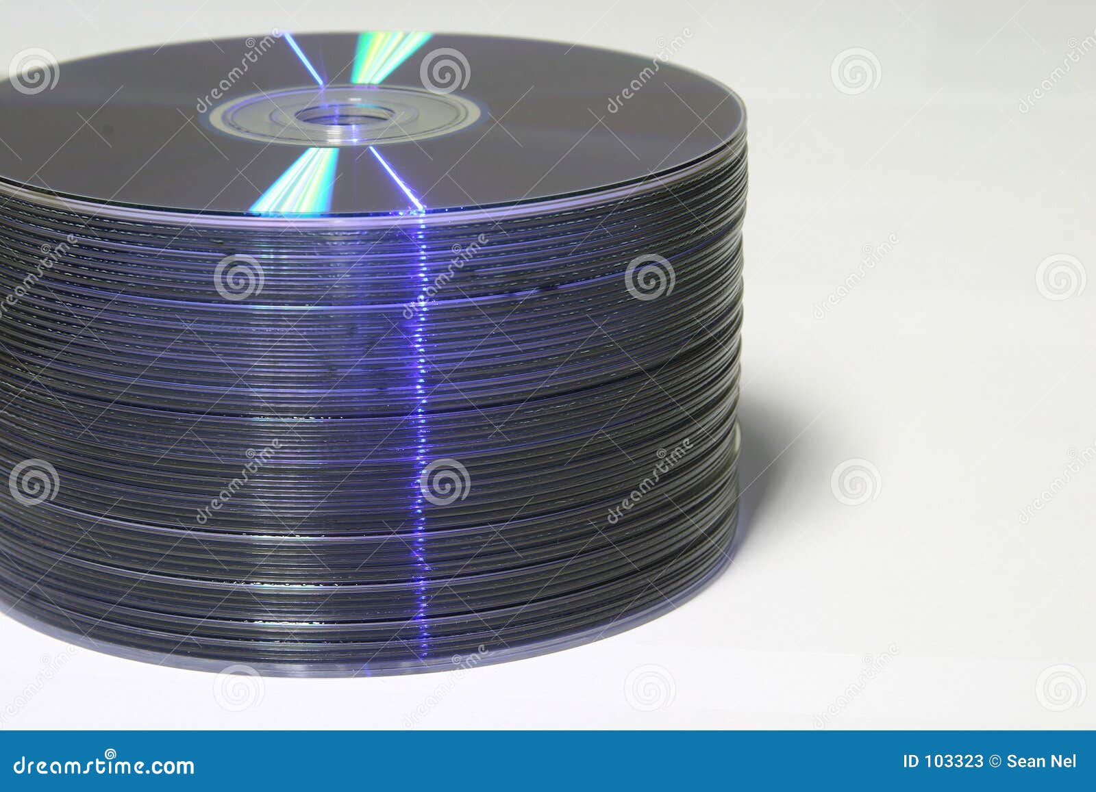 DVD Stack stock image. Image of consumables, information - 103323