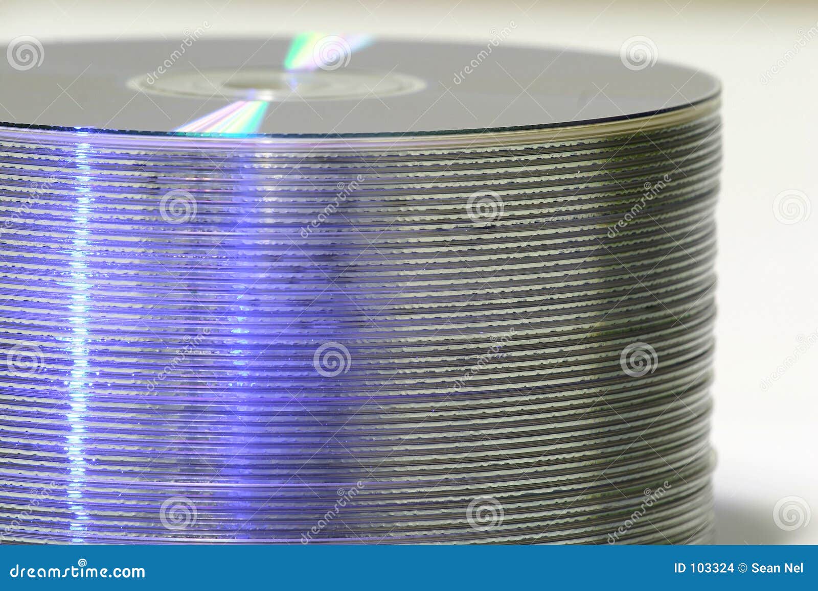 DVD Stack stock photo. Image of tower, information, lines - 103324