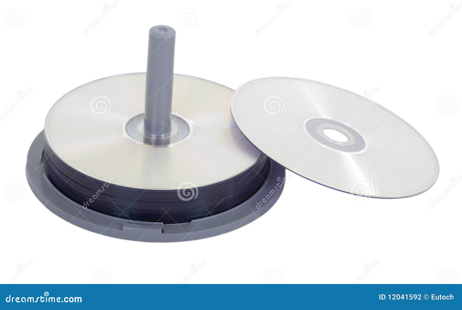 DVD Stack stock photo. Image of blue, handle, spinner - 12041592