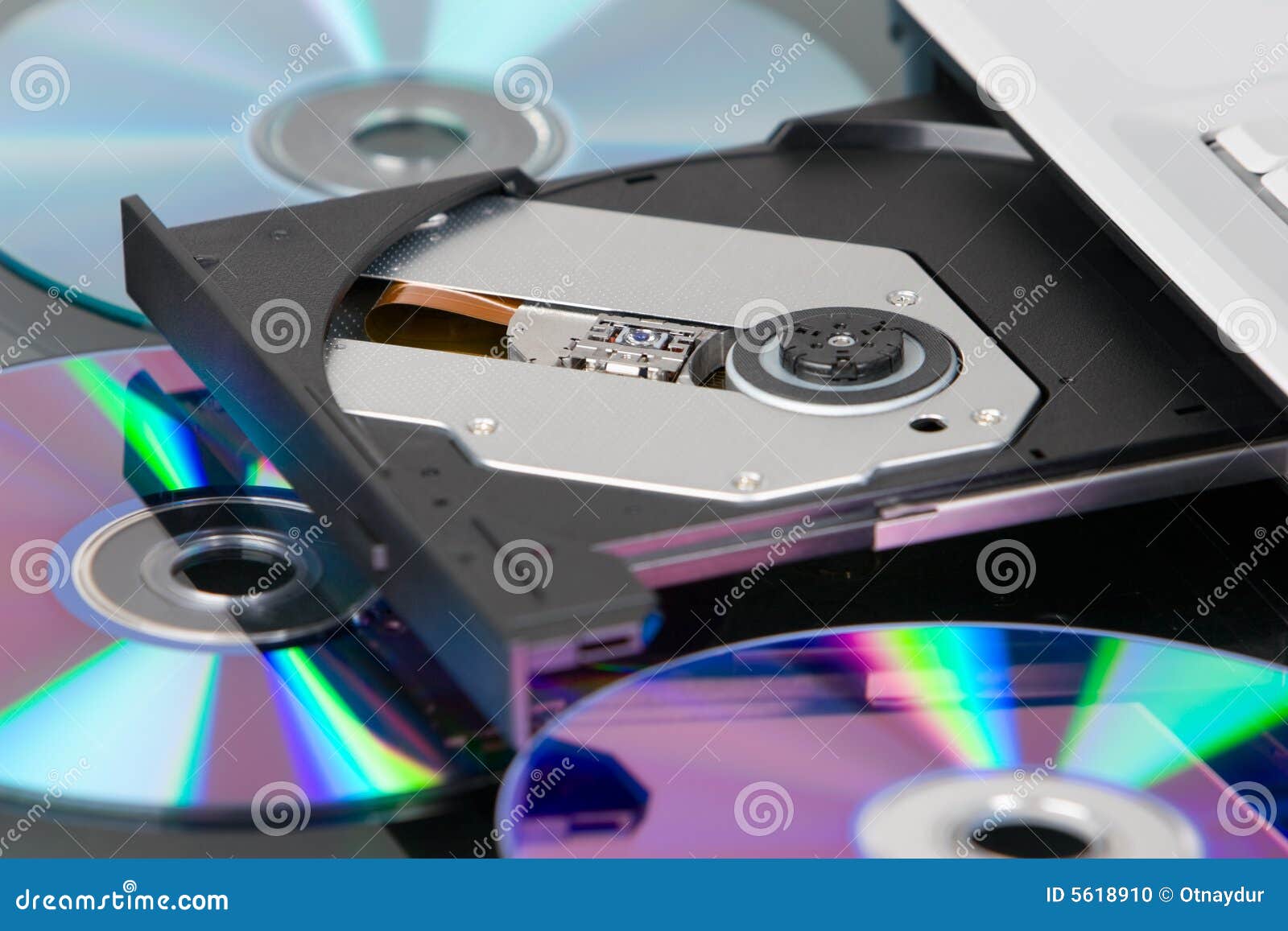 DVD tray opened stock photo. Image of optic, tray, computer - 5618910