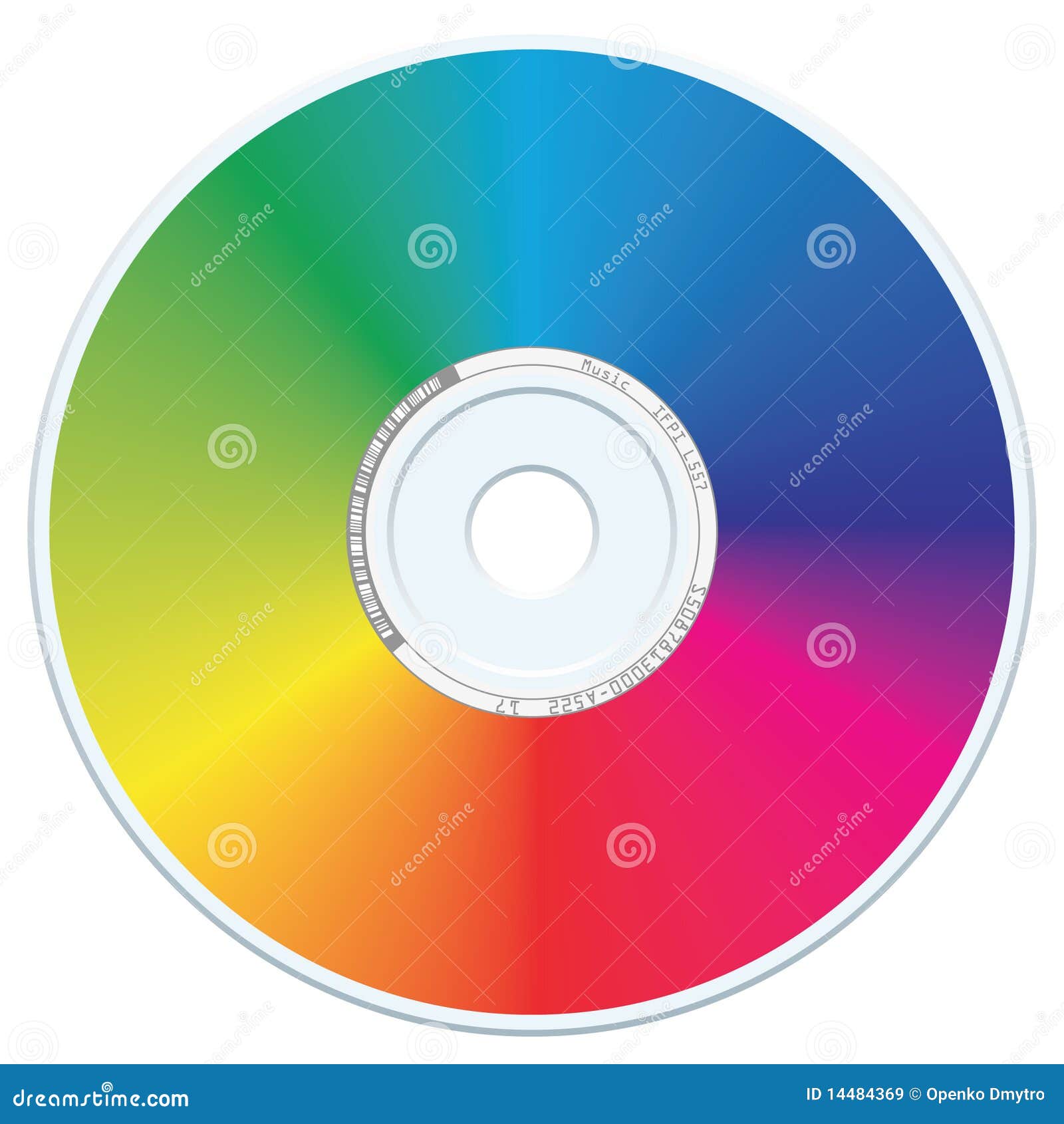 Dvd-vector vector illustratie. Illustration of multimedia - 14484369