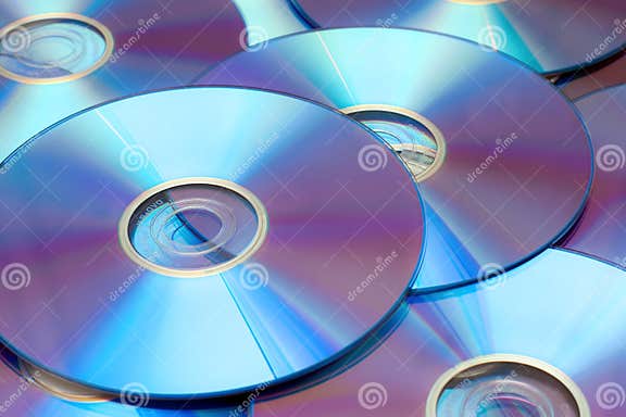 DVDs background stock image. Image of information, iridescent - 8930011