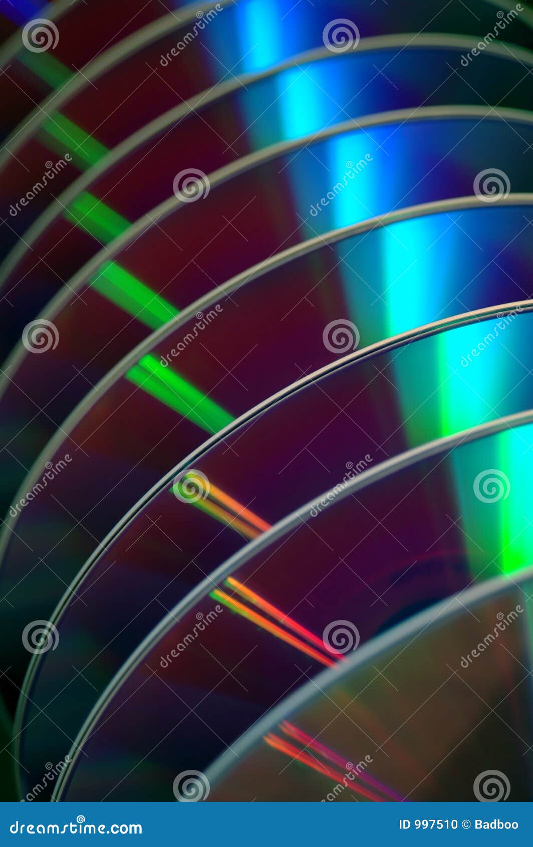 DVDs in a row stock photo. Image of color, computing, concept - 997510