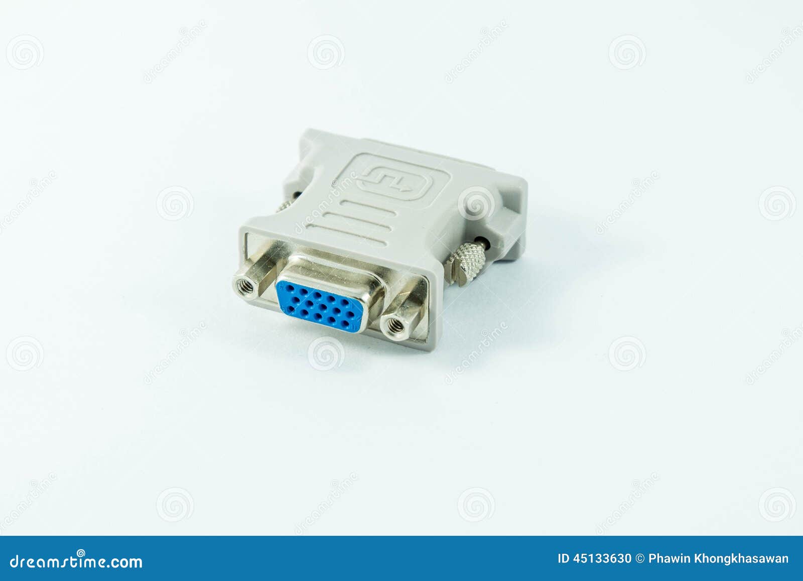 Dvi Converter on White Background Stock Photo - Image of industrial ...