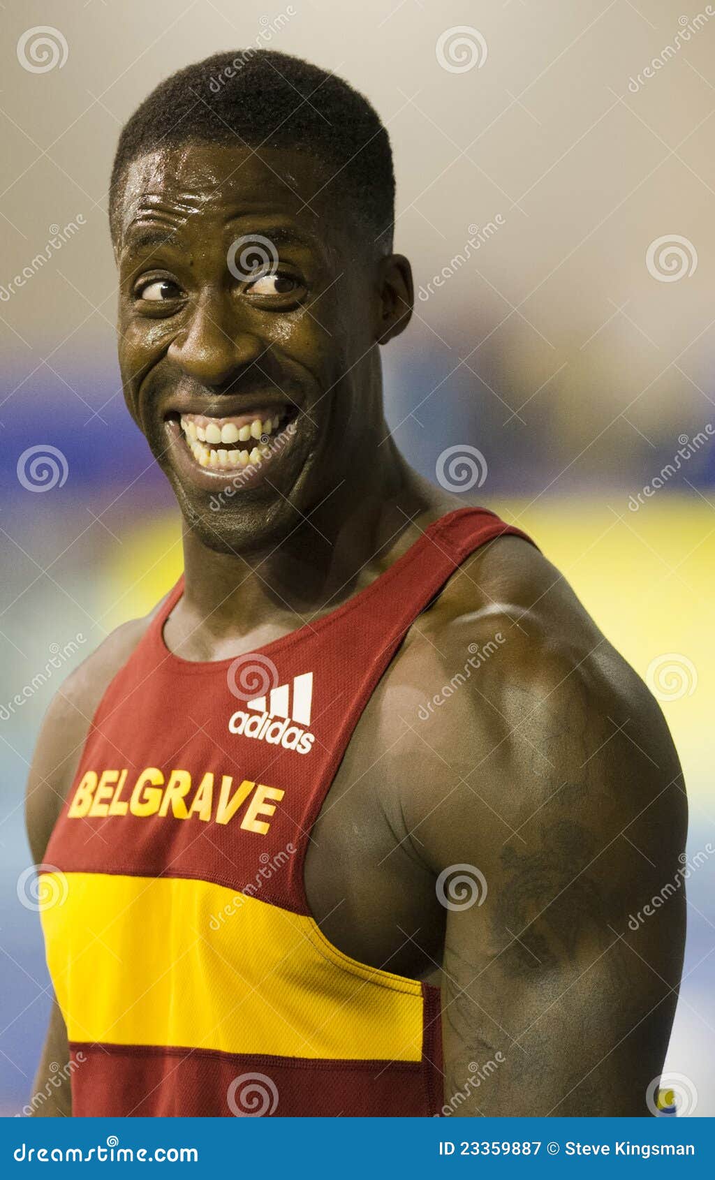 Dwain Chambers editorial photography. Image of chambers - 23359887