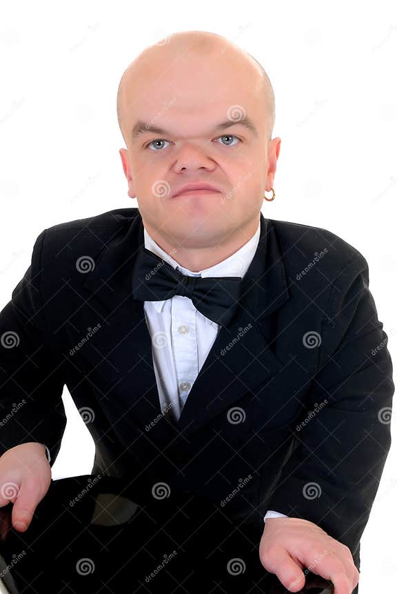 Dwarf, little man stock photo. Image of autosomal, little - 4339718