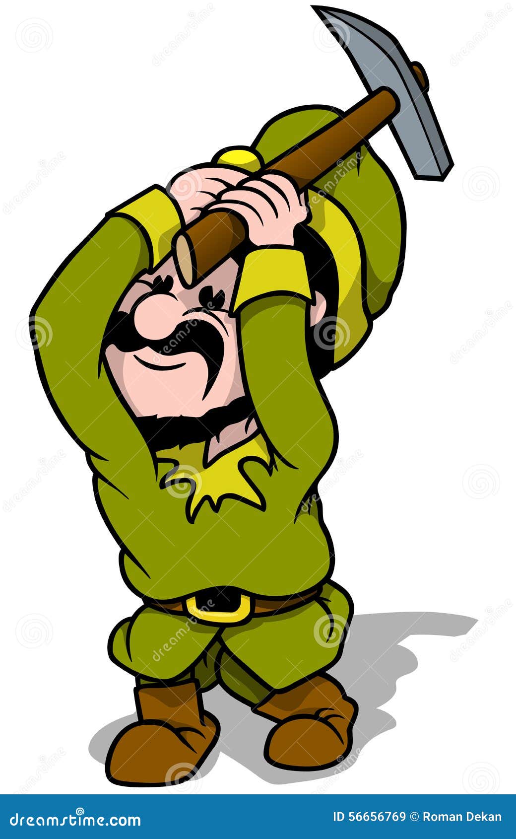 Dwarf Miner stock vector. Illustration of fairy, character - 56656769 Dwarf Miner stock vector. Illustration of fairy, character - 56656769