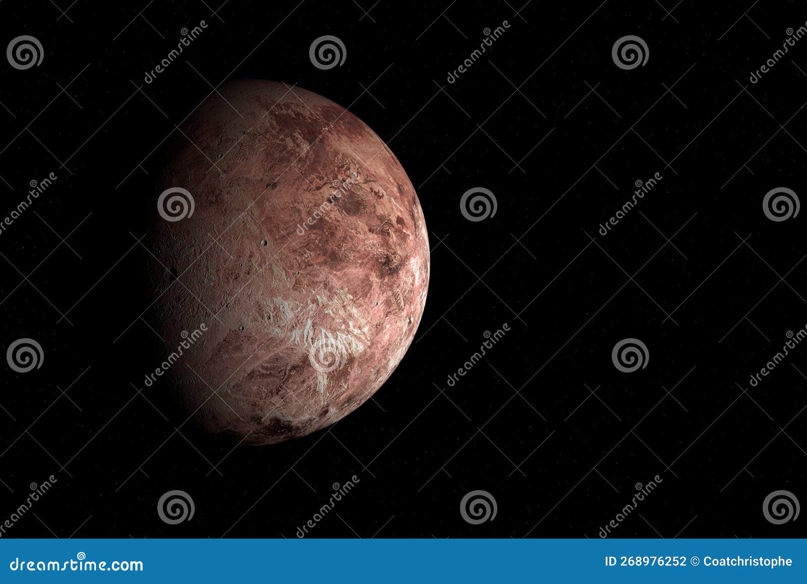 Dwarf Planet Makemake - Solar System Stock Photography | CartoonDealer ...