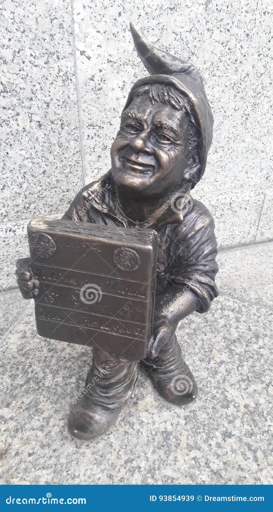 Dwarf, Wroclaw Famous Gnome Miniature Statue Editorial Photo ...