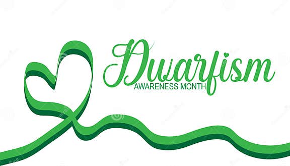 Dwarfism Awareness Month is Observed Every Year on October Stock Vector ...