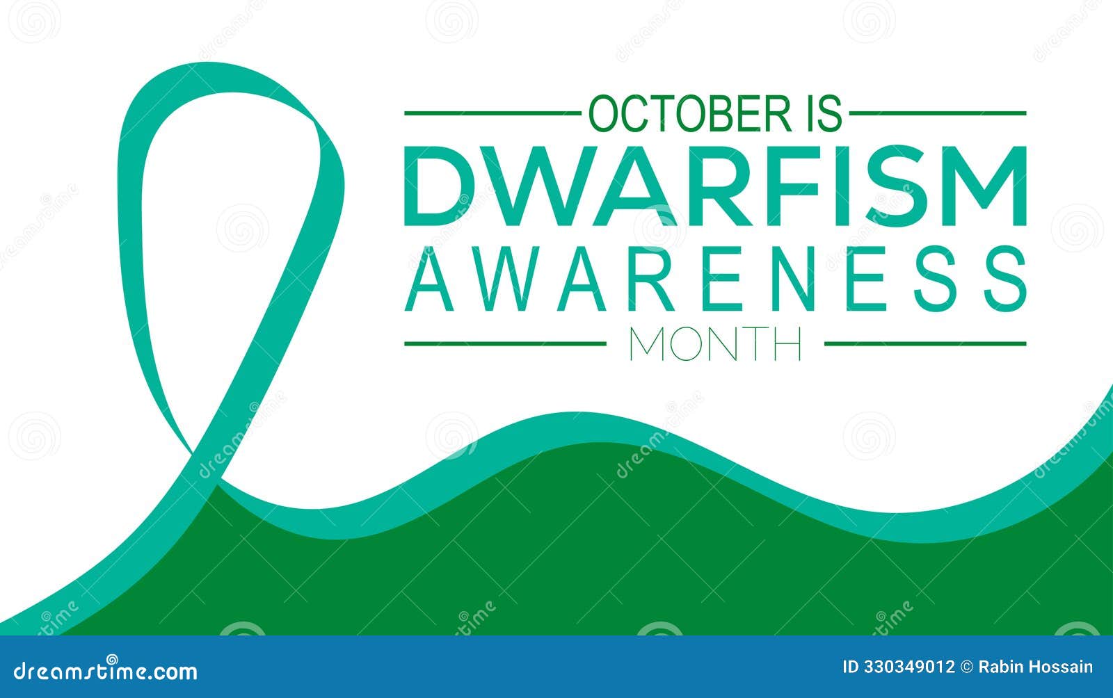 Dwarfism Awareness Month is Observed Every Year on October Stock Vector ...