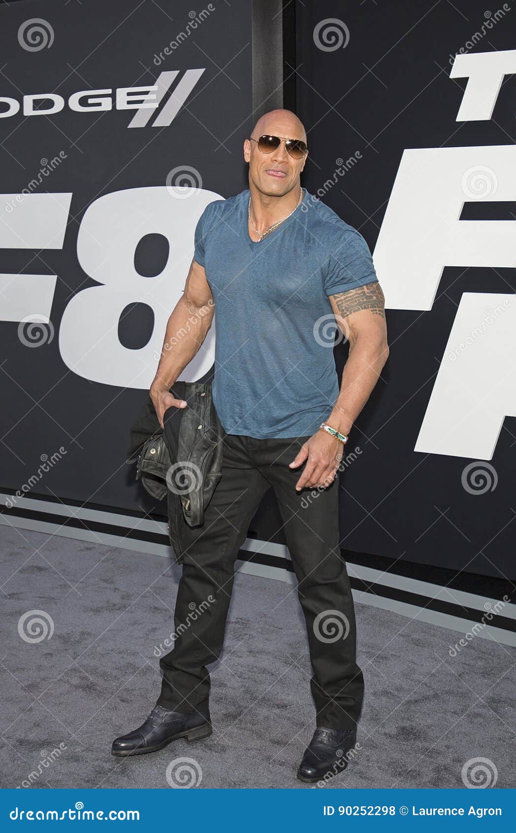 Dwayne Johnson at `the Fate of the Furious` New York Premiere Editorial ... Dwayne Johnson at `the Fate of the Furious` New York Premiere Editorial ...