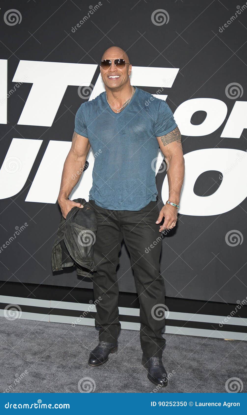 Dwayne Johnson at `the Fate of the Furious` New York Premiere Editorial ... Dwayne Johnson at `the Fate of the Furious` New York Premiere Editorial ...