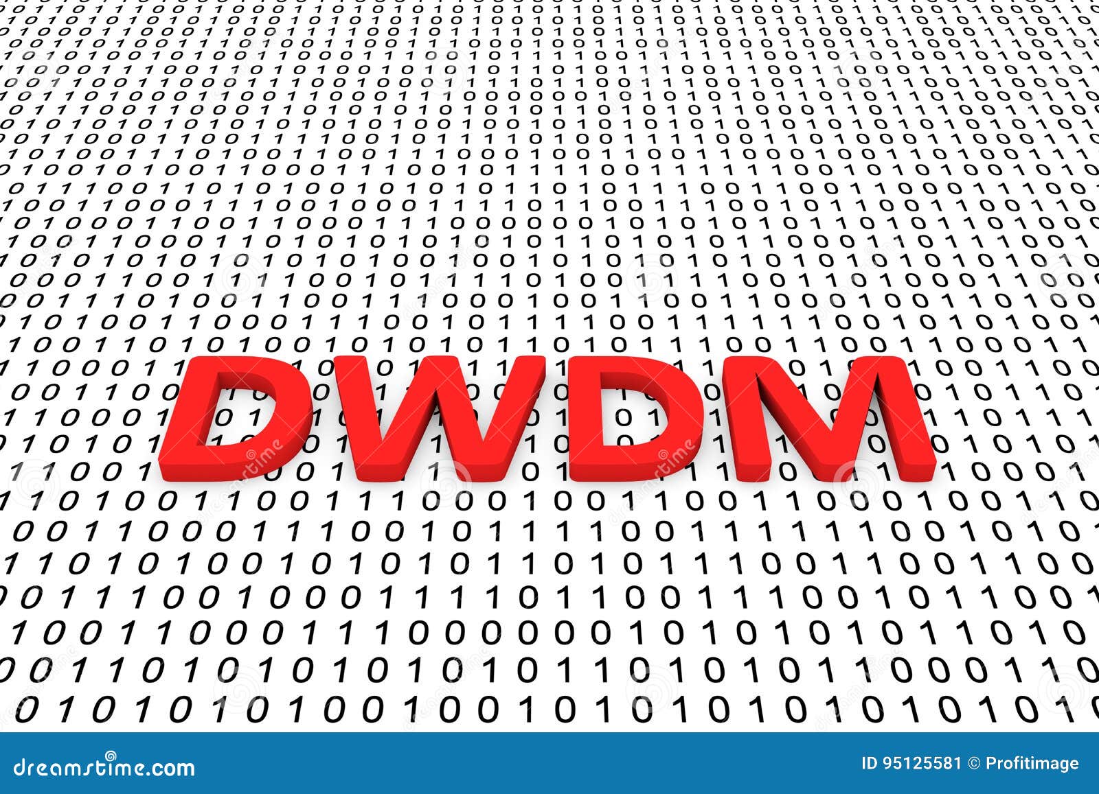 DWDM stock illustration. Illustration of binary, technology - 95125581