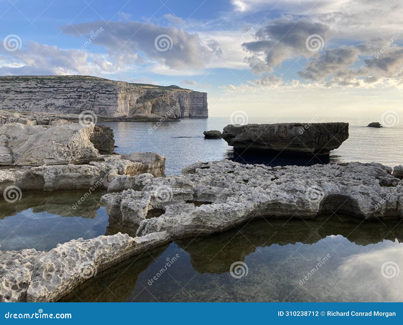 Dwejra, Gozo, Malta stock photo. Image of rock, island - 310238712