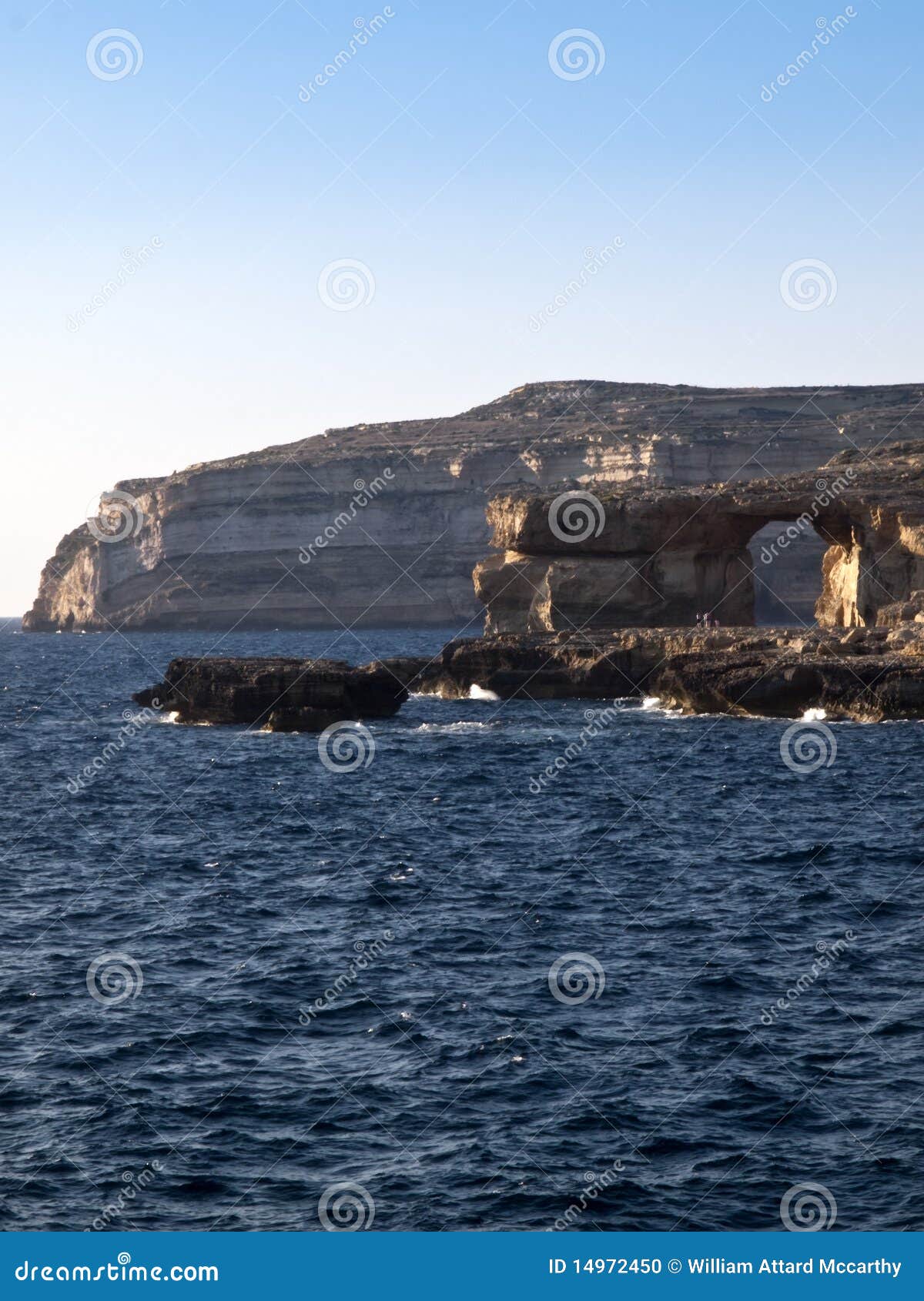 Dwejra Seascape stock photo. Image of beautiful, coastal - 14972450