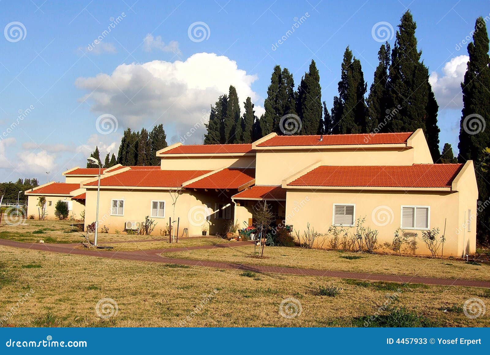 Dwelling stock image. Image of sunlight, suburb, modern - 4457933