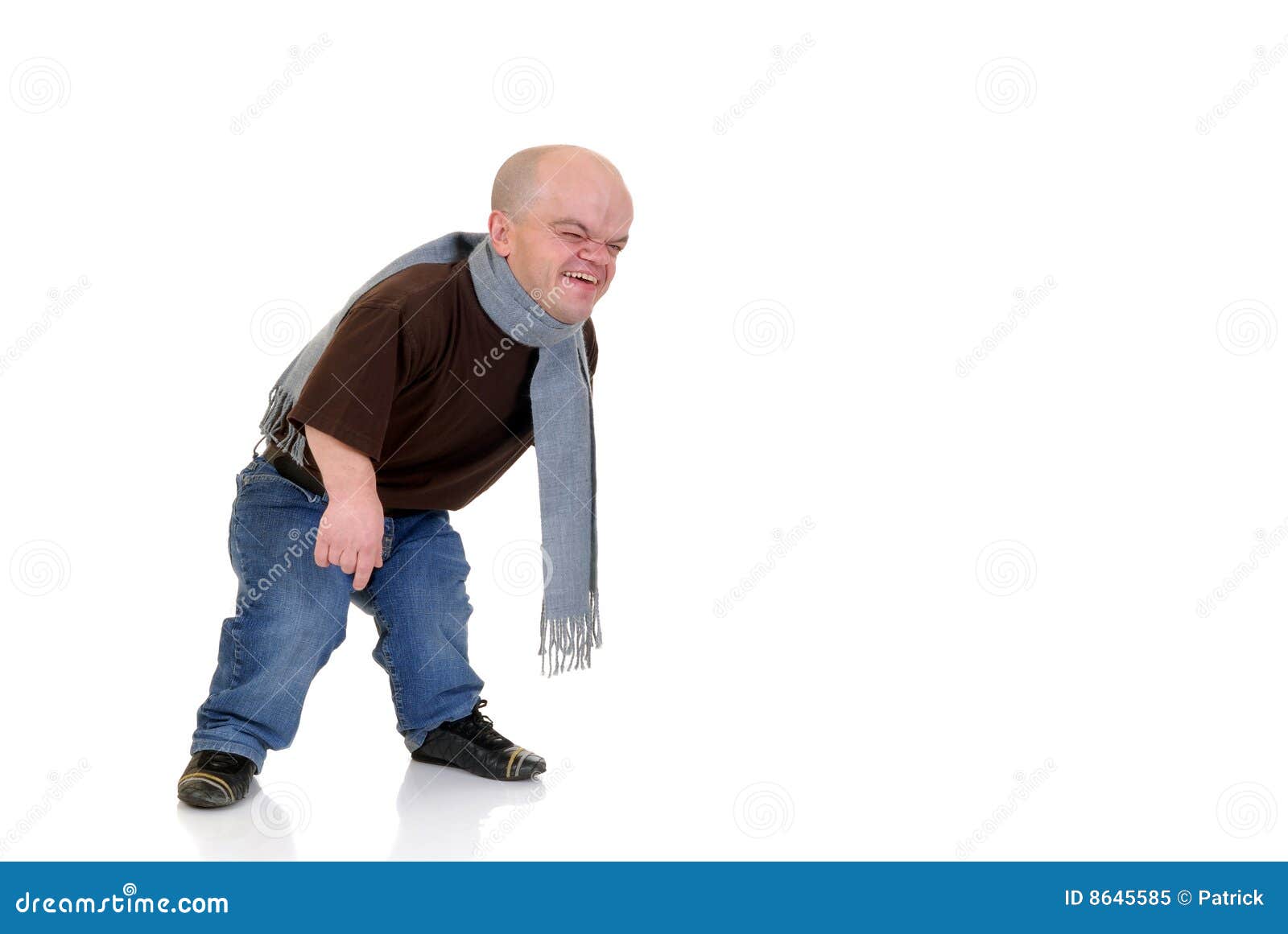 Dwerg, weinig mens stock afbeelding. Image of wanorde - 8645585