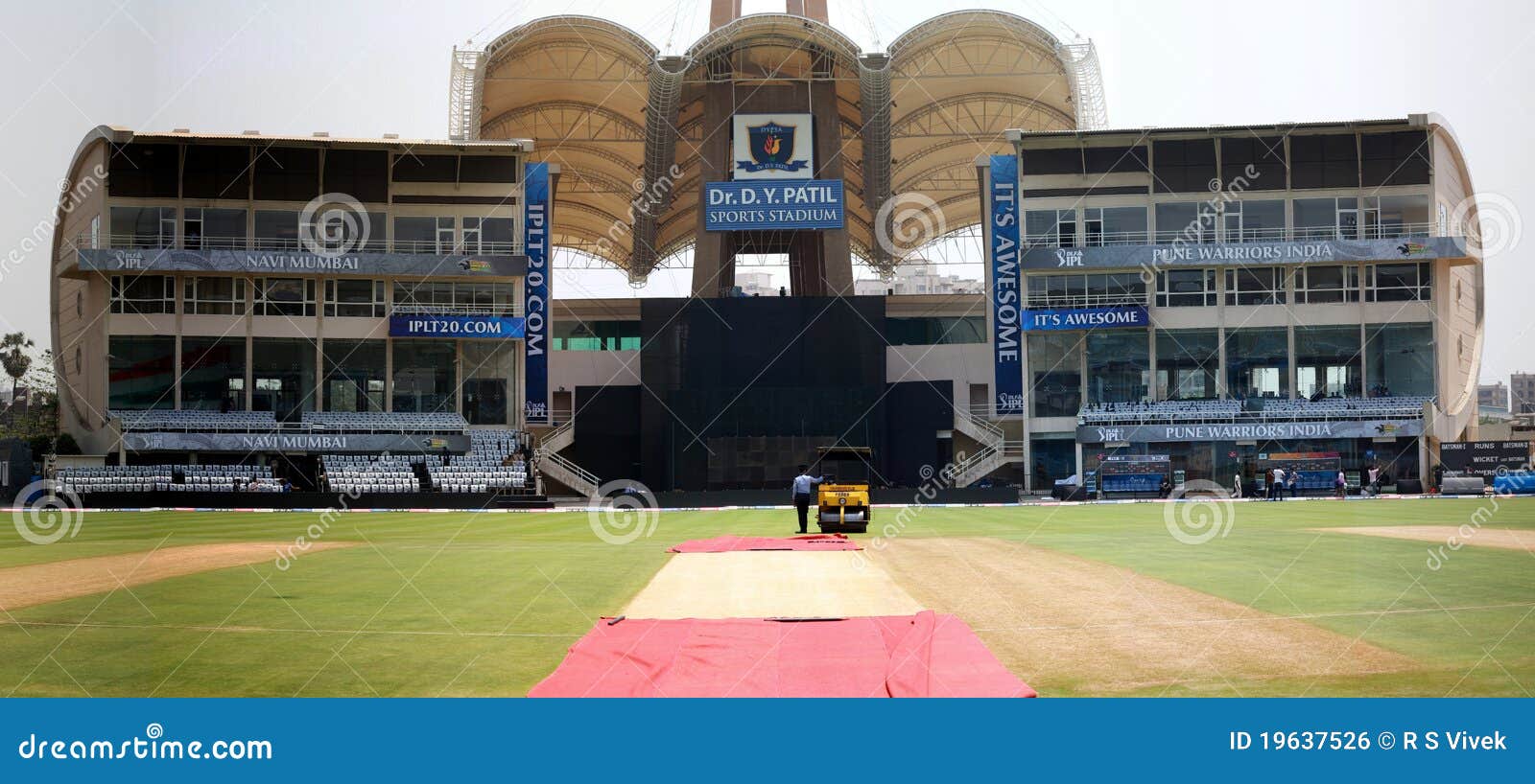 DY Patil Cricket Stadium editorial photo. Image of patil - 19637526