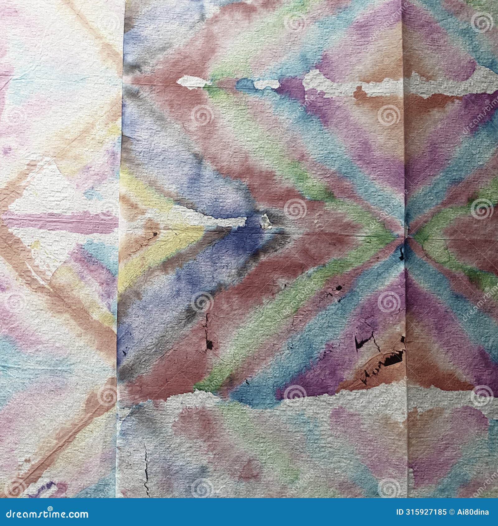 Dye Effect Patchwork. Ethnic Pattern. Design. Graphic Background ...