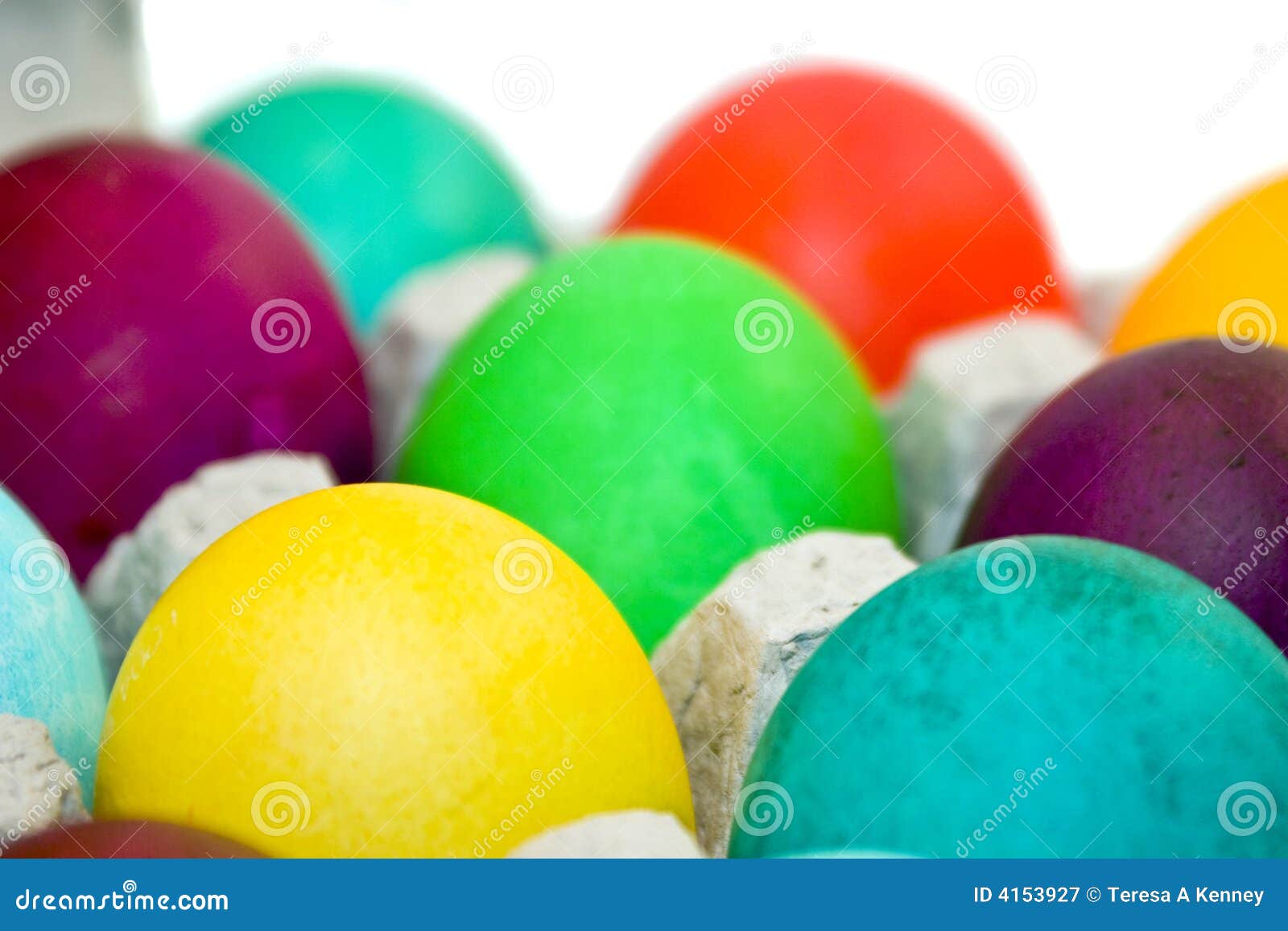 Dyed Eggs stock image. Image of arts, colored, differently - 4153927