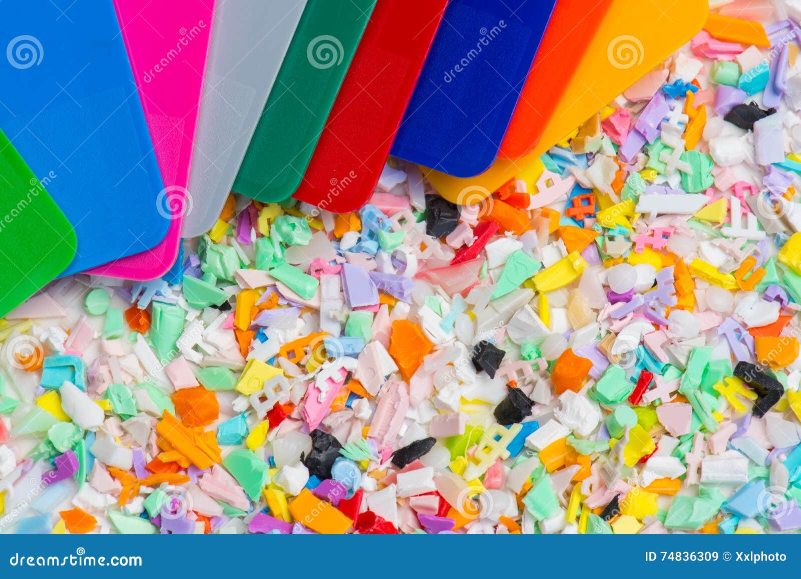 Shredding Color Shredded Office Paper Waste Packing Material Stock ...