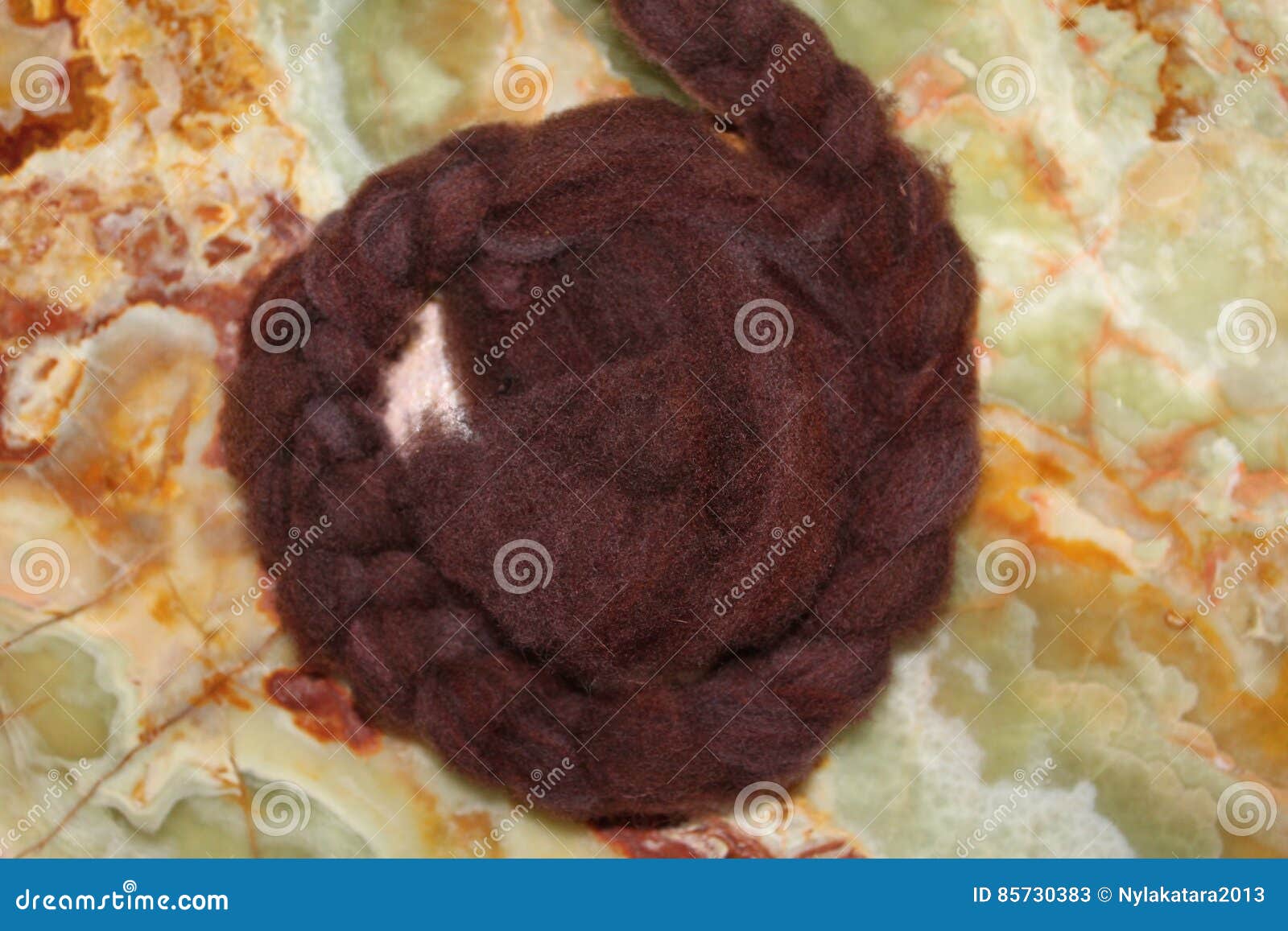 Dyed sheep wool stock image. Image of dyed, twist, hand - 85730383
