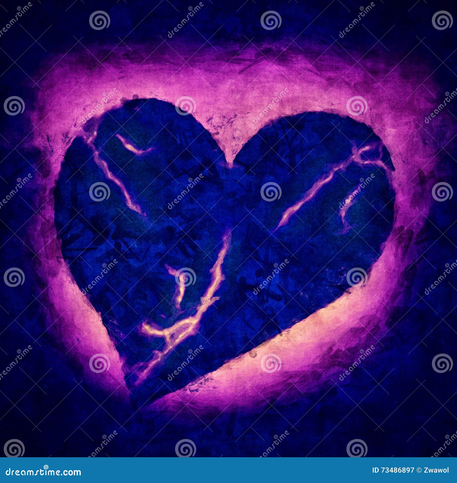 Dying Heart stock illustration. Illustration of date - 73486897