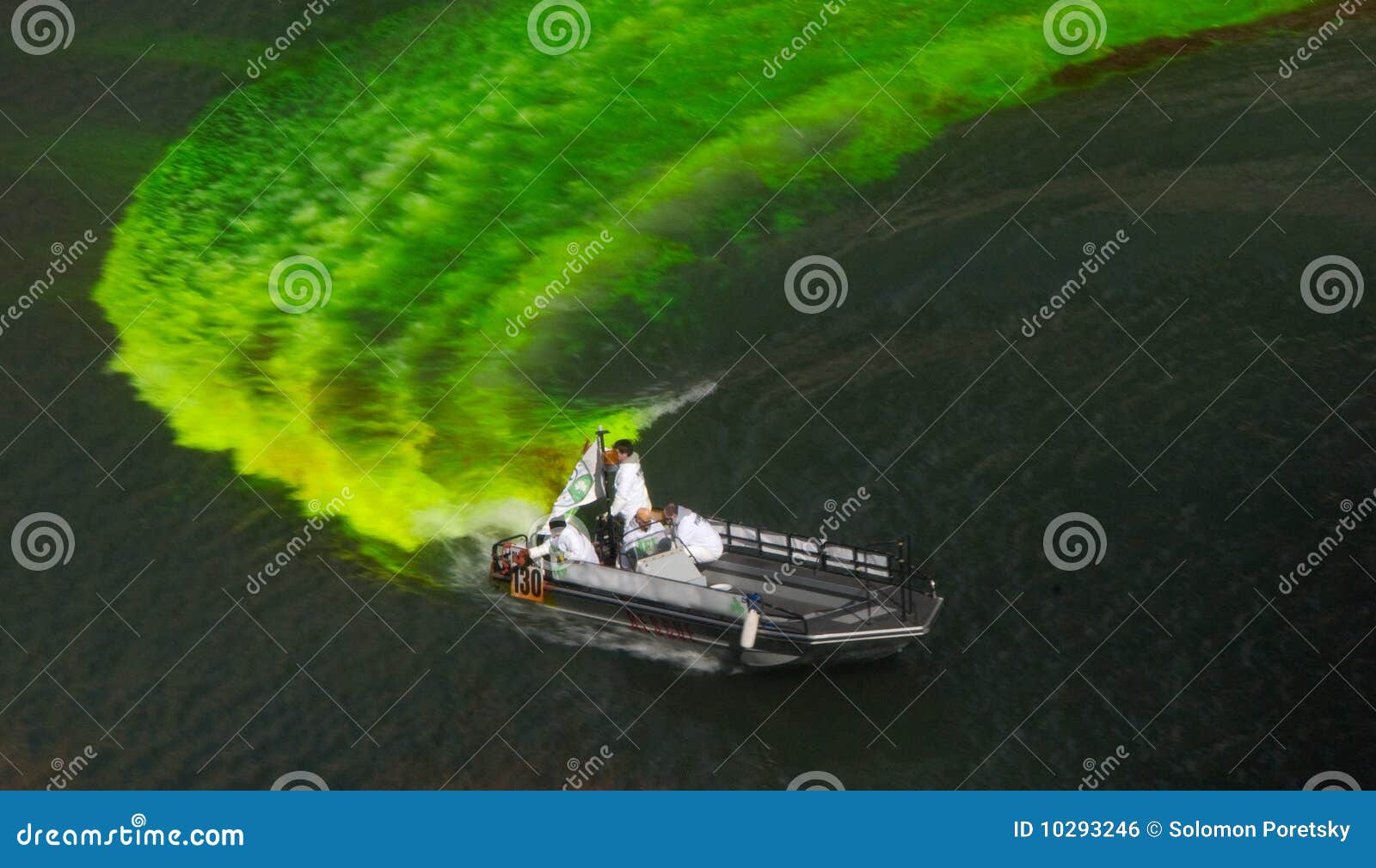 Dying the River for St. Patrick S Day Editorial Photo - Image of ...